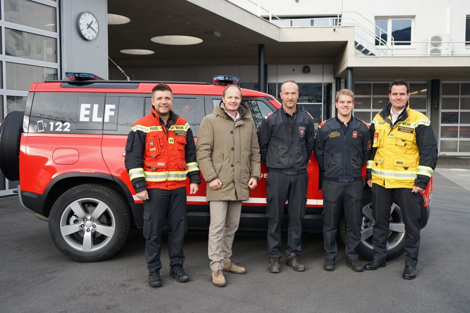 Zwei neue Fahrzeuge für Innsbrucks Feuerwehren - BFV Innsbruck-Stadt